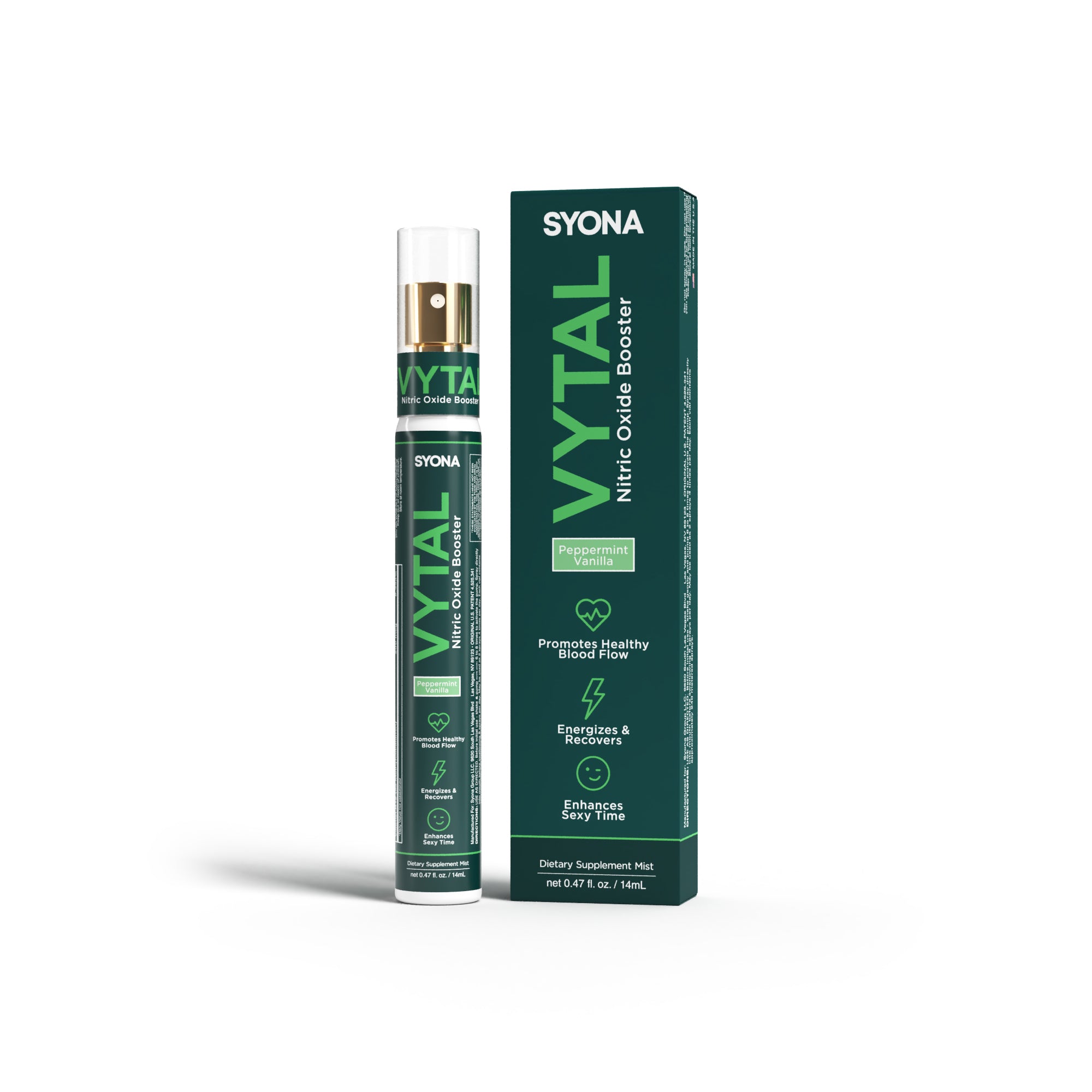 VYTAL: Spray de Aumento de Óxido Nítrico